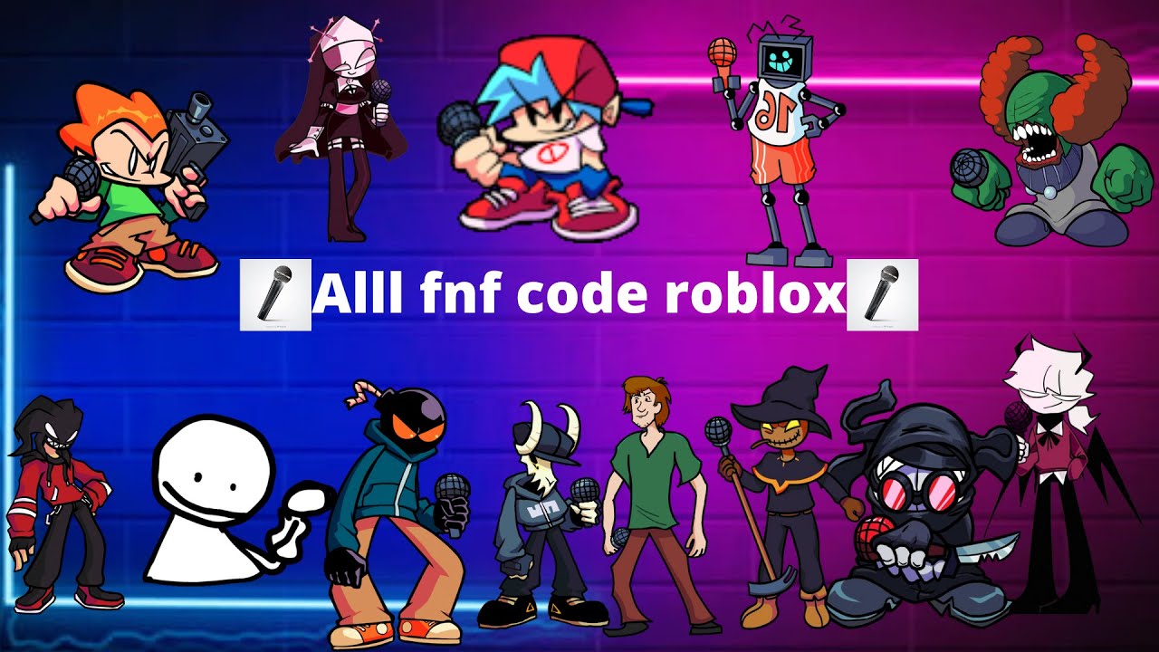 All friday night funkin code - YouTube