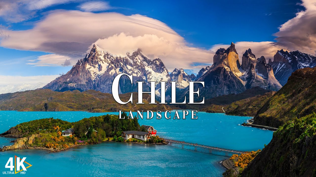 FLYING OVER CHILE (4K UHD) I Amazing Beautiful Nature Scenery with ...