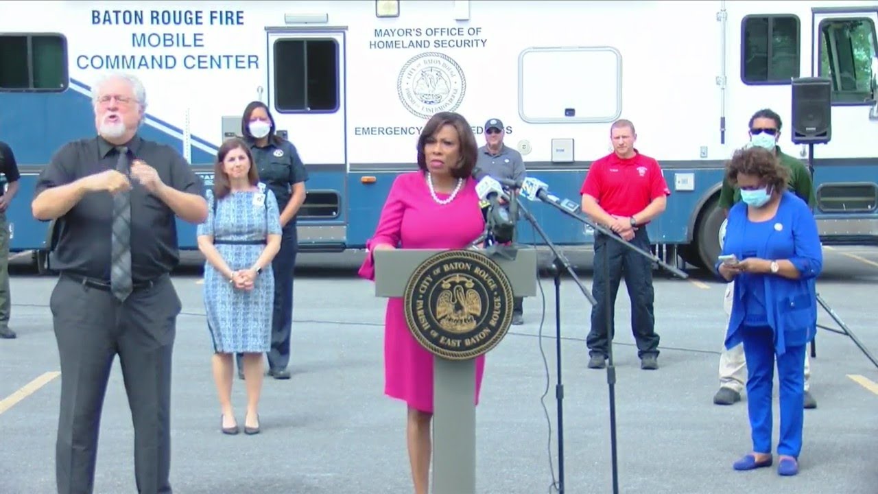 Baton Rouge Mayor Broome Coronavirus Press Conference - April 22 - YouTube