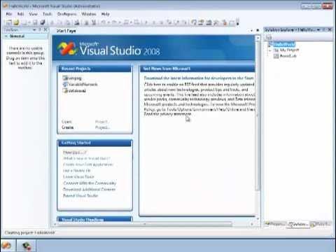01 - Tutorial Dasar Visual Basic.Net HelloWorld.mp4 - YouTube