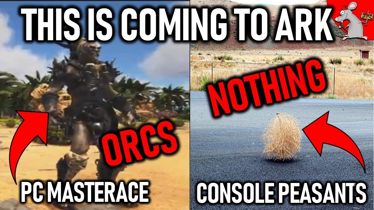 ARK SURVIVAL EVOLVED IS GETTING ORCS!...WHERE ARE THE ARK WILDCARD DEVS ...