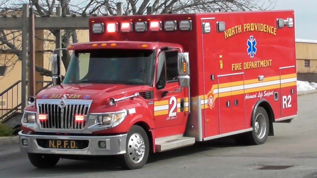 *Carson Siren* North Providence, RI Fire Department Rescue 2 ...