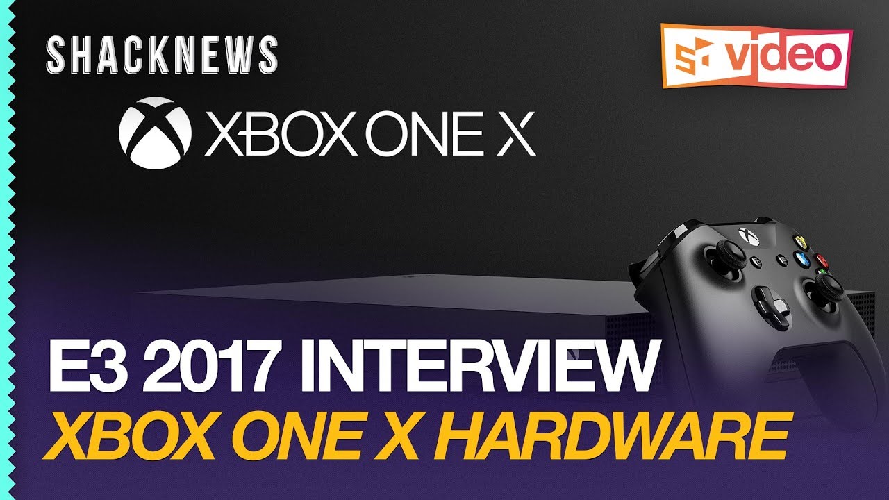 E3 2017: Xbox One X Reveal Interview - YouTube