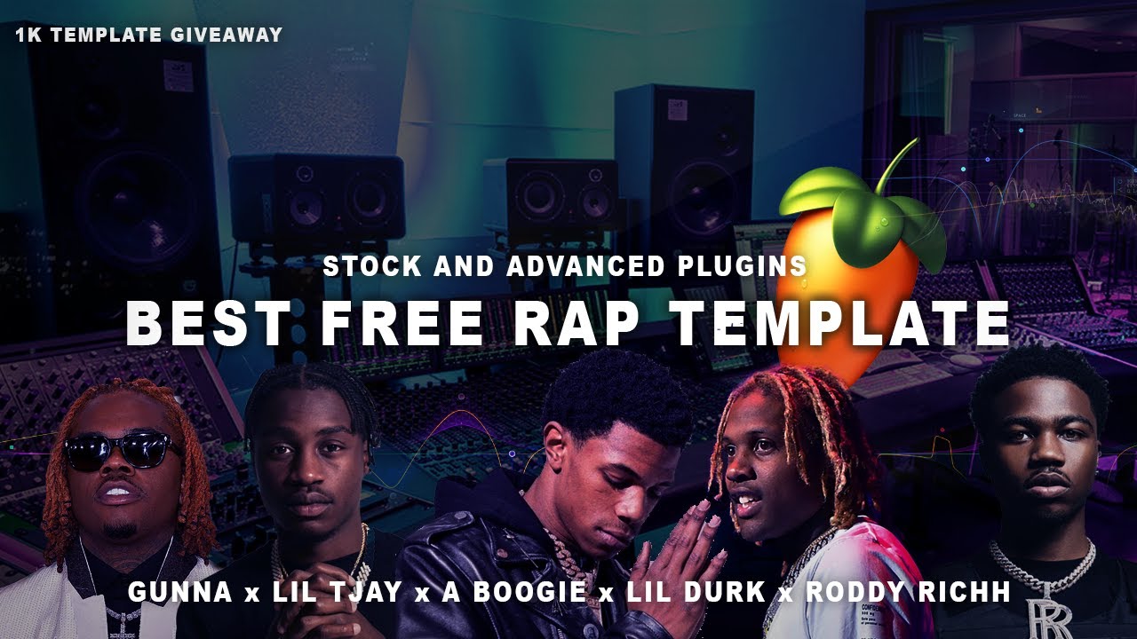 BEST FREE RAP VOCAL TEMPLATE! | How To Sound Like LIL TJAY, GUNNA, LIL ...