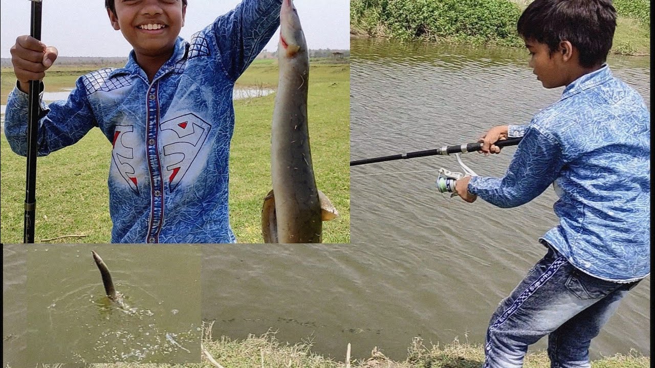 Bam Fishing | small boy fishing | how to catch fish | baam fish | river ...