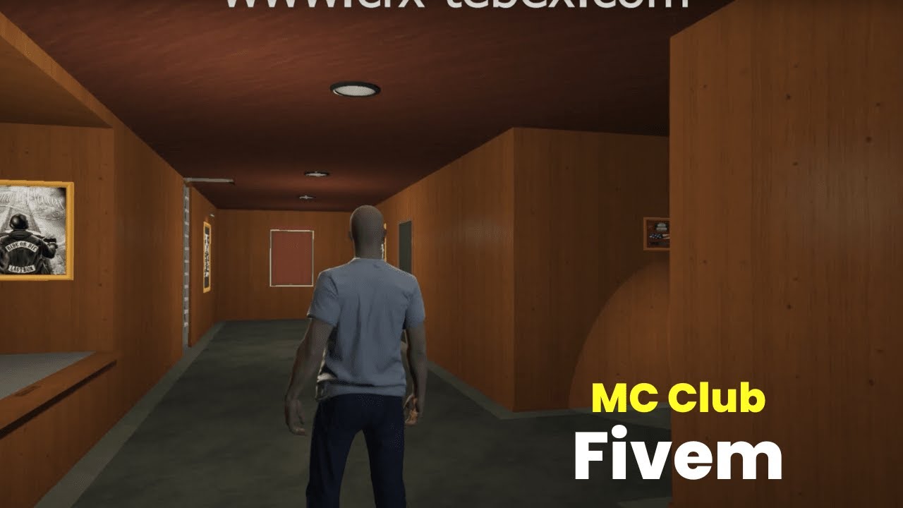 MC Club Fivem | Interior & map for Roleplay | Tebex mlo - YouTube