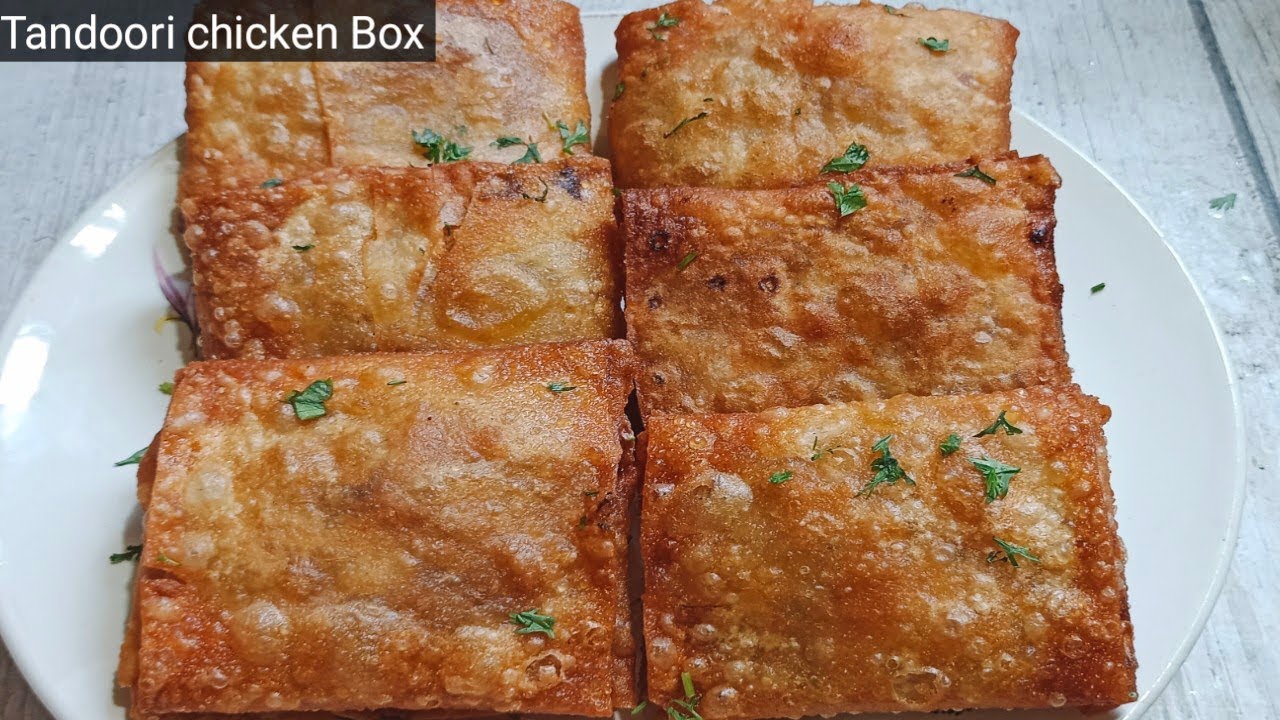 Chicken Box Recipe l Chicken Tandoori Box Recipe l Restaurant Style ...