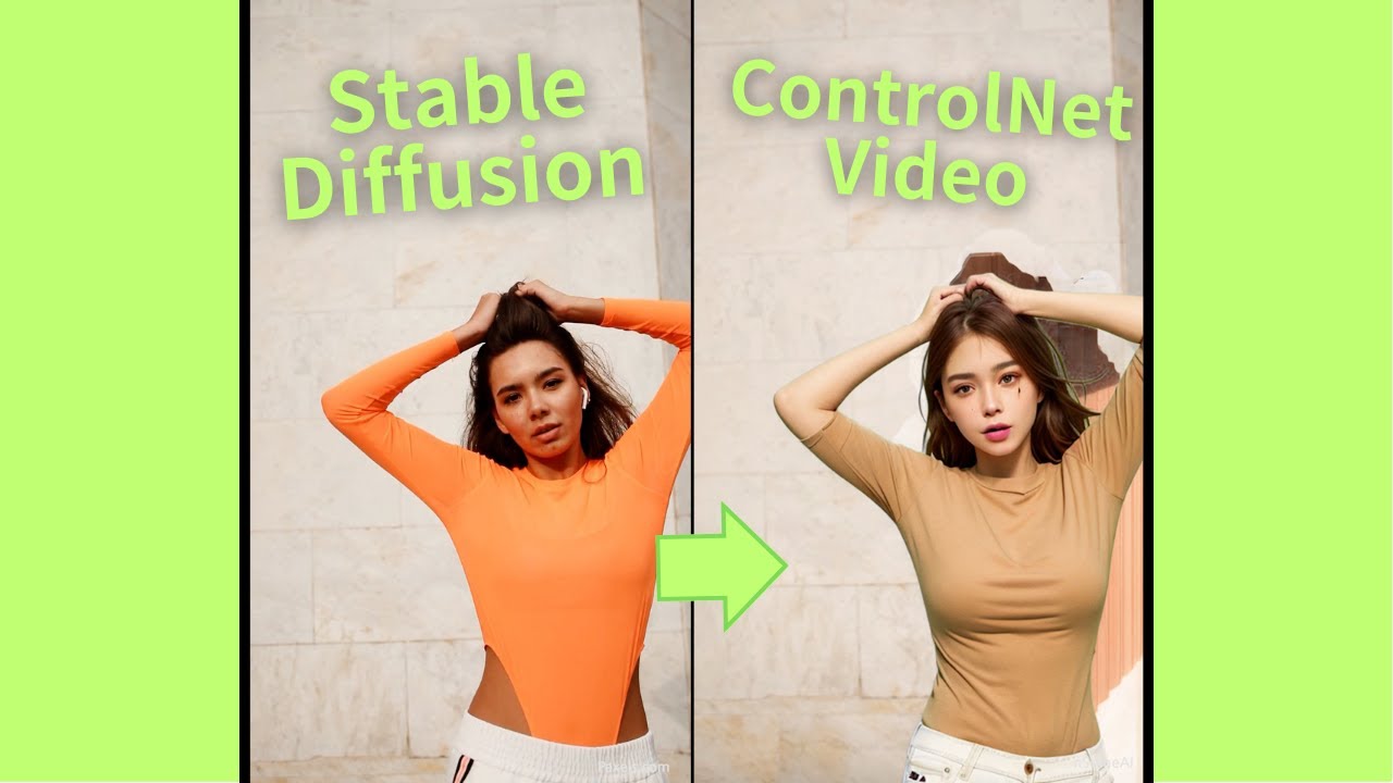 Stable Diffusion, ControlNet Dancing Girl Video, KPOP AI Dancer. Ai Art ...