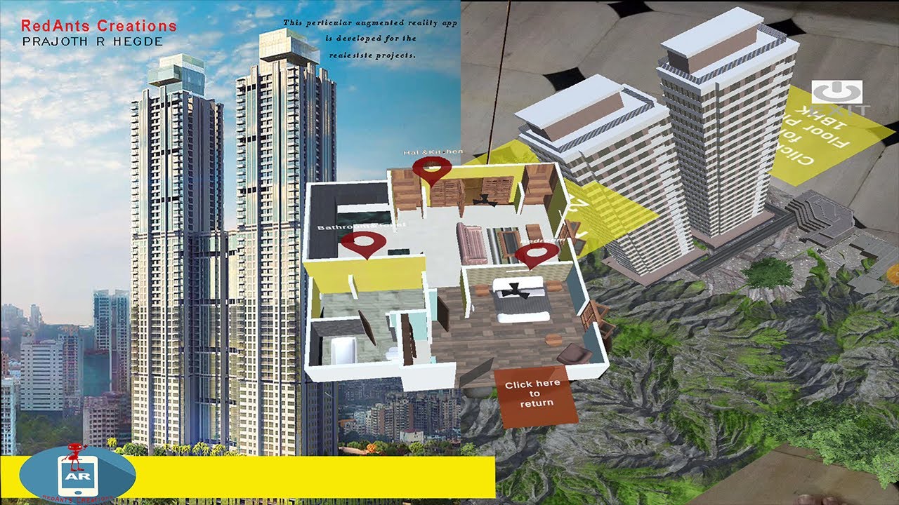 Augmented Reality for Architecture /Floor plan /Exterior Design - YouTube