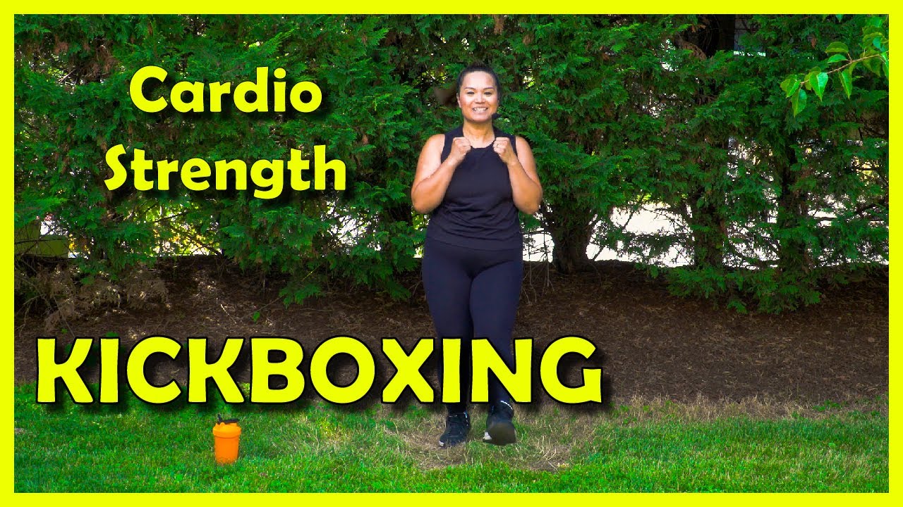 Kickboxing Cardio and Strength | 40 Minute Workout At Home No Equipment ...