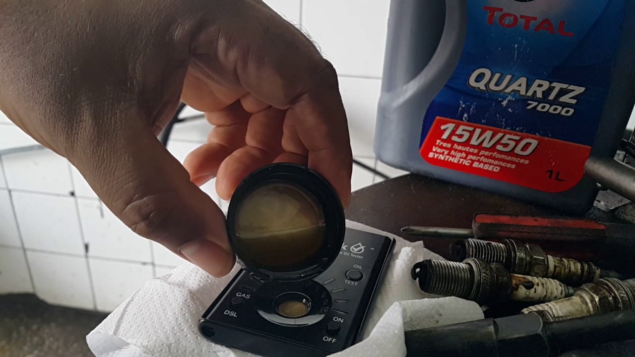 LubriCheck Now EchoTechOilCheck oil analysis on Total Quartz 7000 15W40 ...