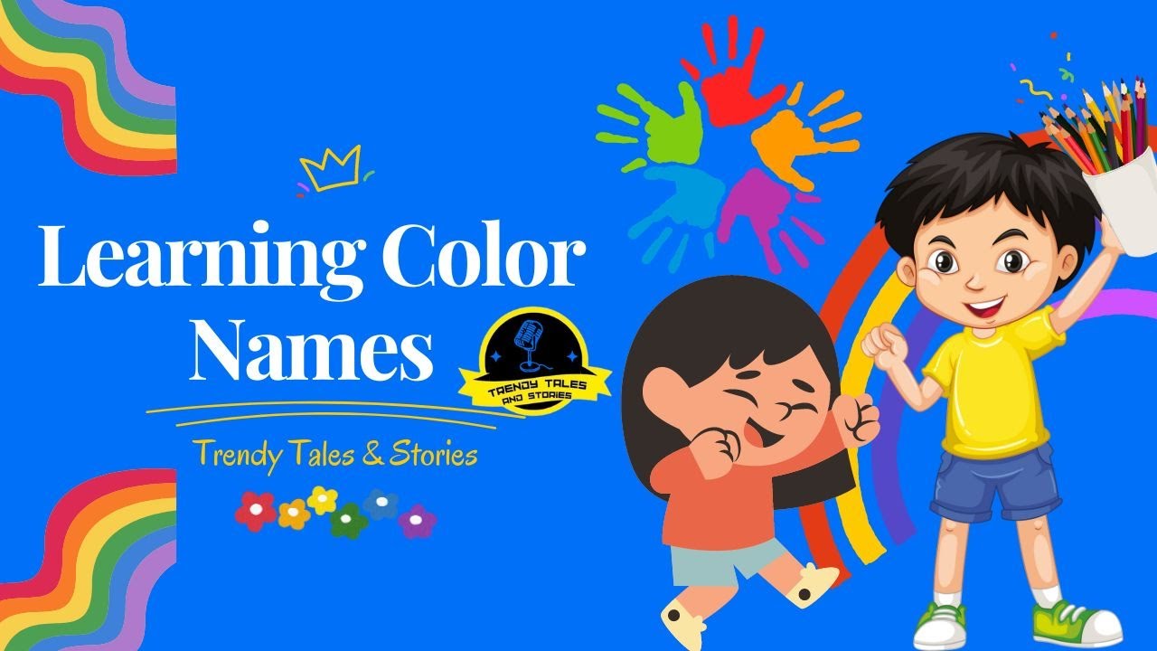 🌈 Fun Color Names for Kids Learning | Educational Video for Toddlers 🎨 ...