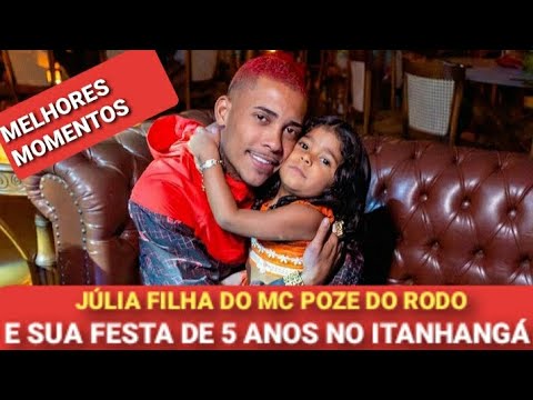 COMO FOI A FESTA DE 5 ANOS DA JÚLIA FILHA DO MC POZE DO RODO E VIVIANE ...