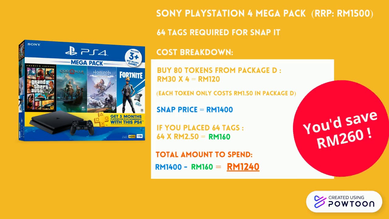 PS4 Mega Pack - SNAP IT - YouTube