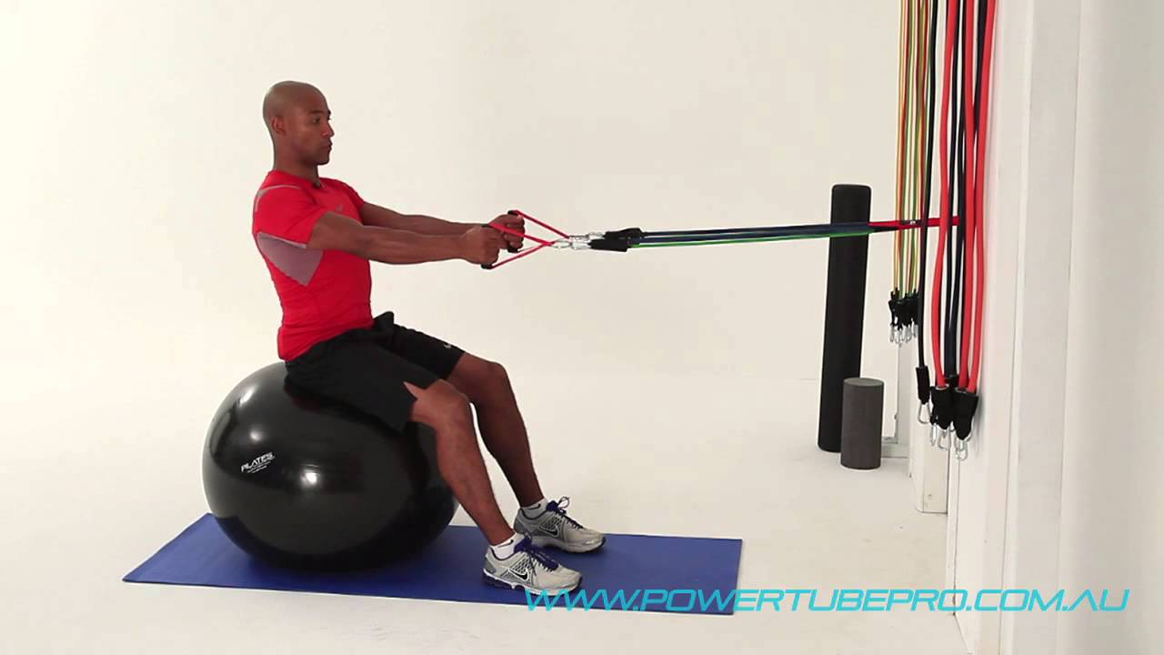 Single Arm Seated Row - YouTube