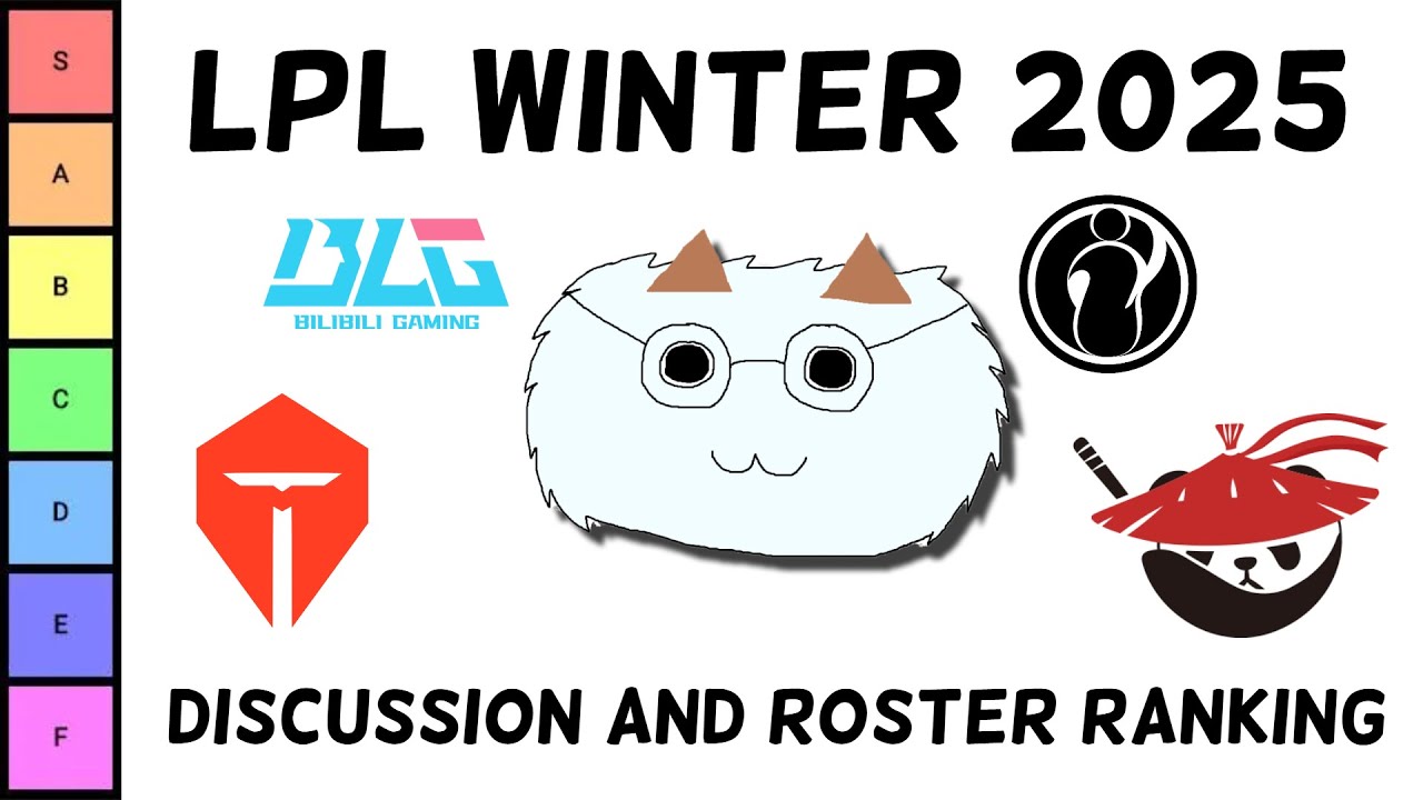 Ranking the Winter LPL 2025 Rosters - YouTube