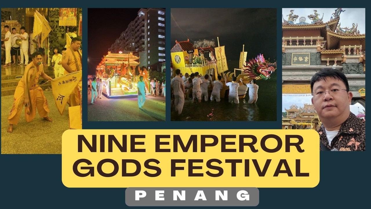 The spectacular Nine Emperor Gods 九皇爺 Festival in Penang - YouTube