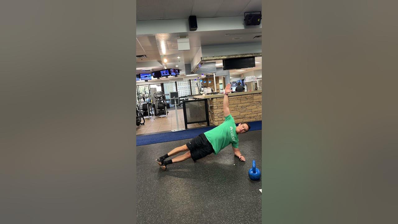 SIDE PLANK HOLD - YouTube