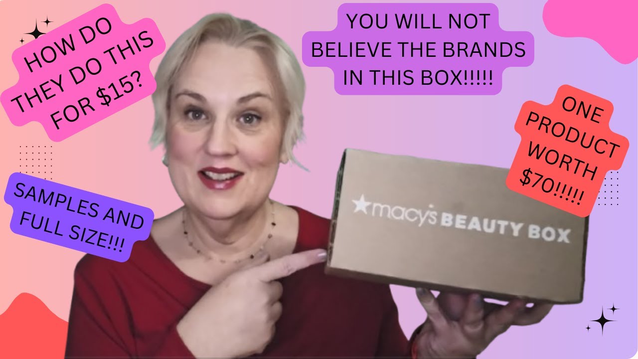 $70 sample?!?! Macy's December Beauty Box Review: Luxury products for ...