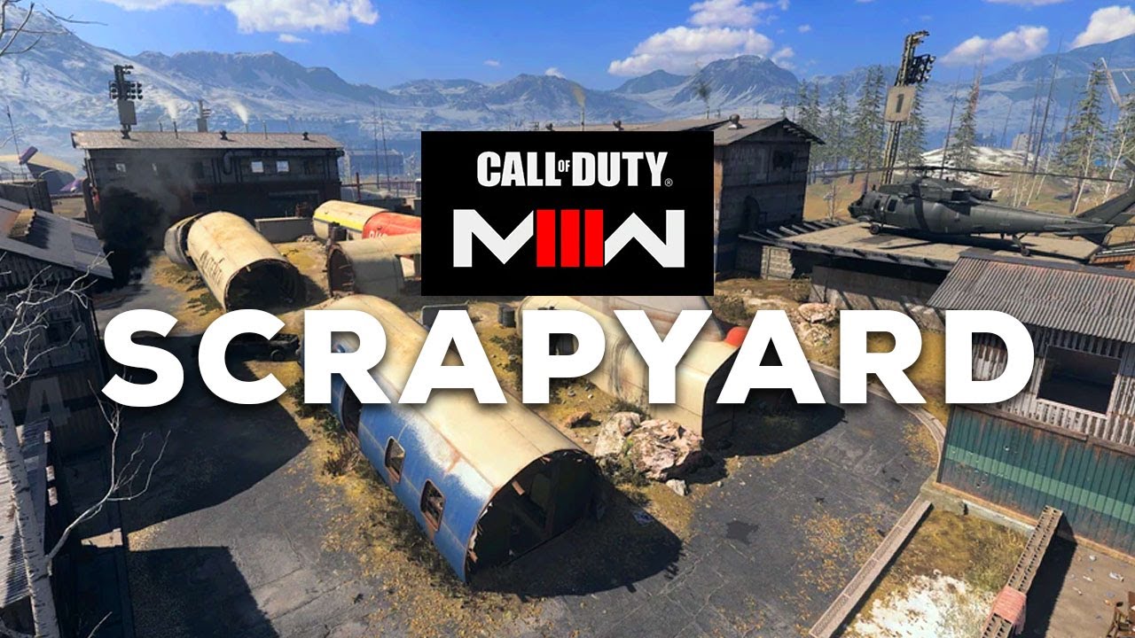 Sniping in Scrapyard is so much fun | Call Of Duty MW 3 - YouTube