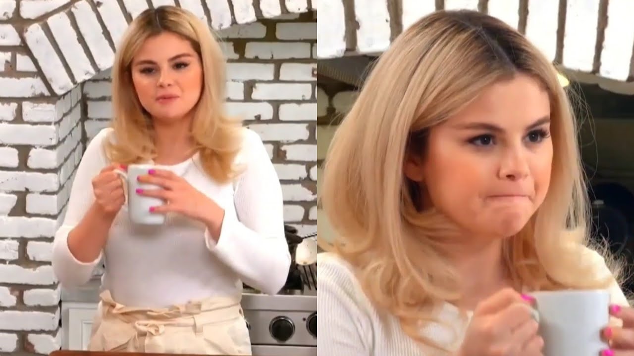 Selena Gomez tastes Masala Chai(tea) for the First time☕ - YouTube