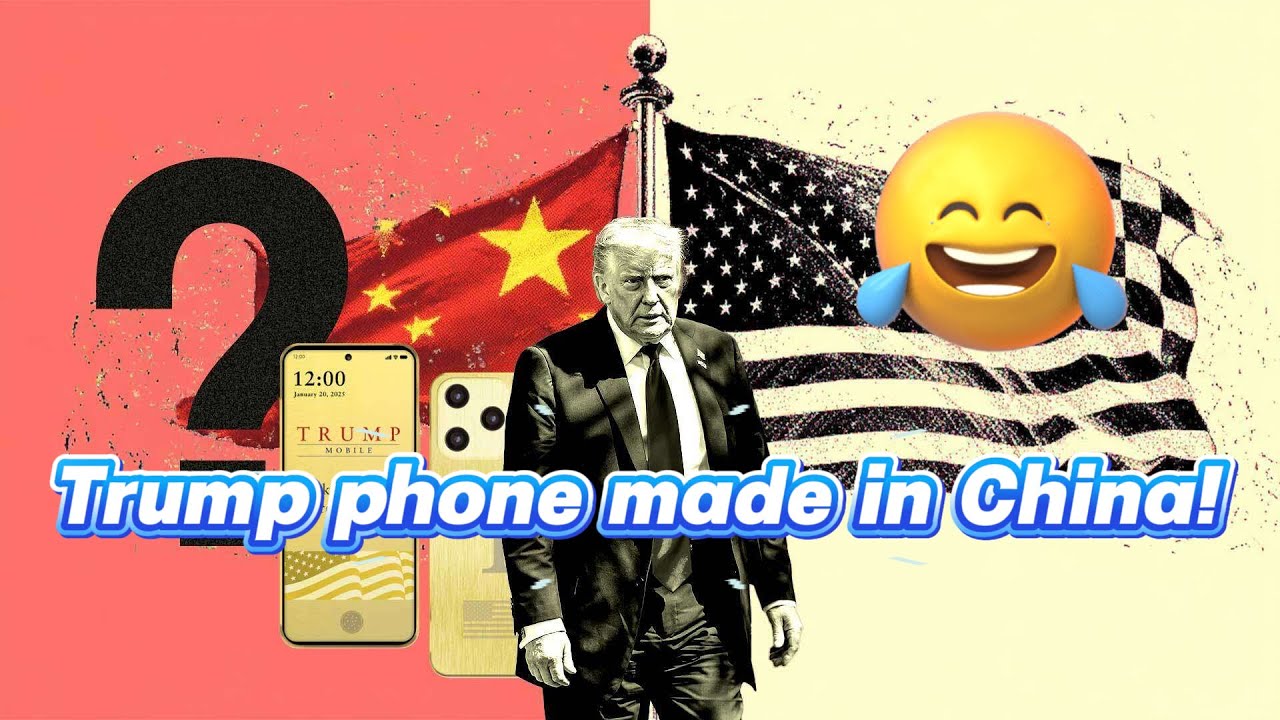 Trump's phone made in China; MAGA just a vote scam, cash is king! - YouTube