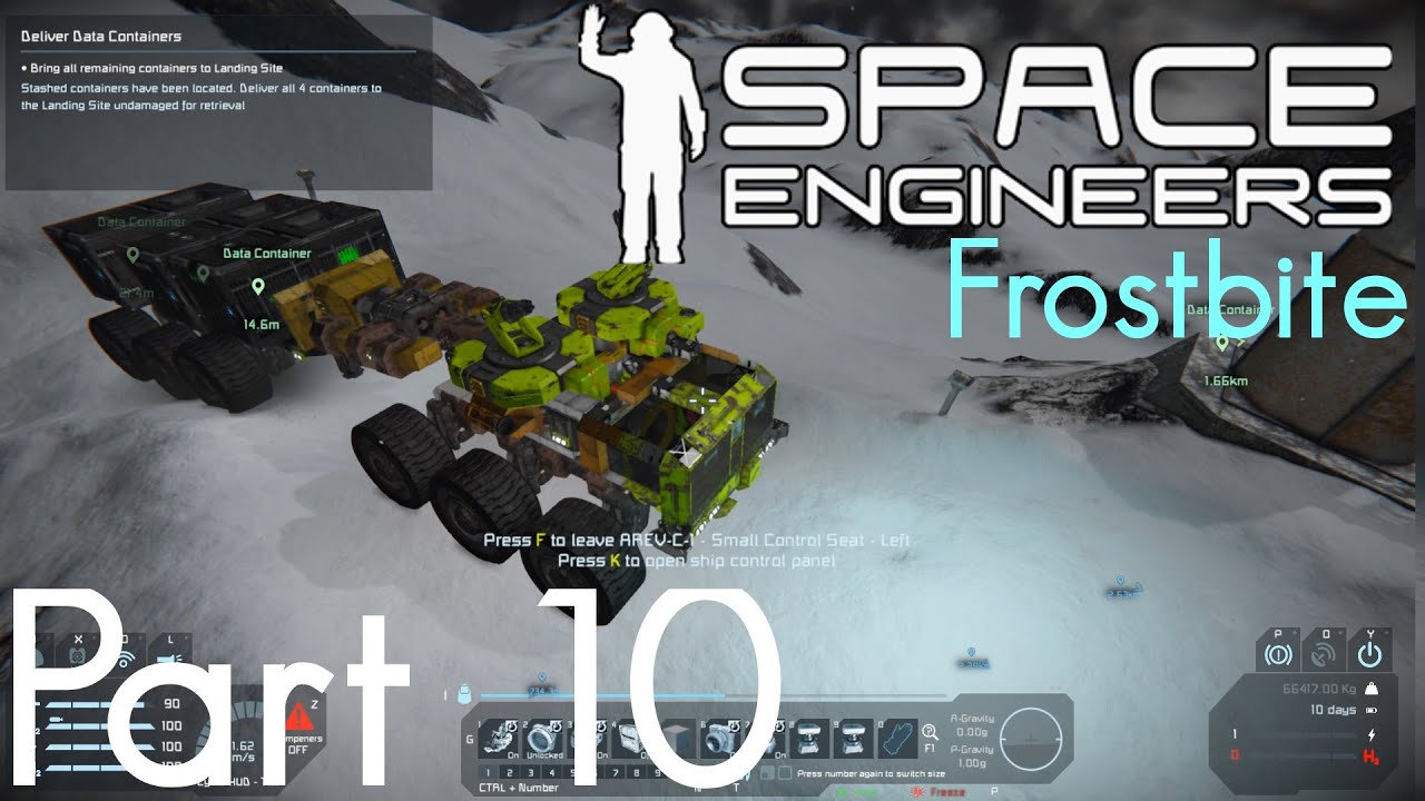 Rough way back home! | Space Engineers | Frostbite | Part 10 - YouTube