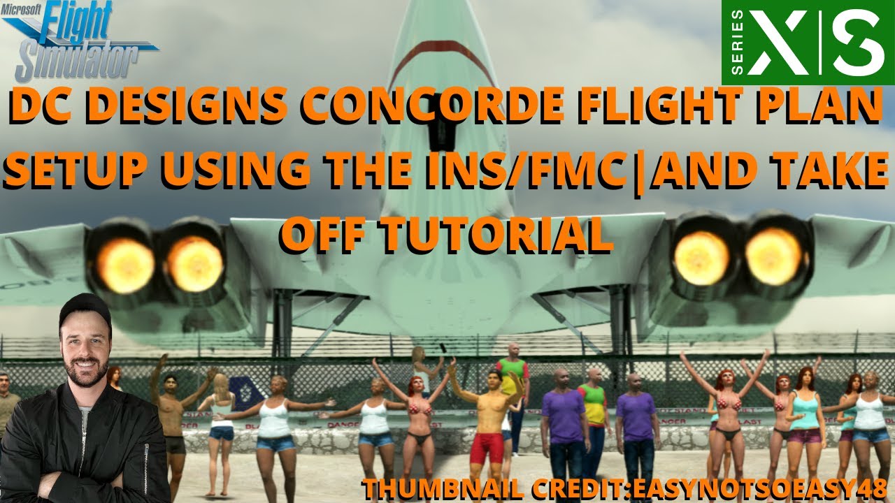 MSFS2020 | DC DESIGNS CONCORDE FLIGHT PLAN SETUP USING THE INS/FMC AND ...