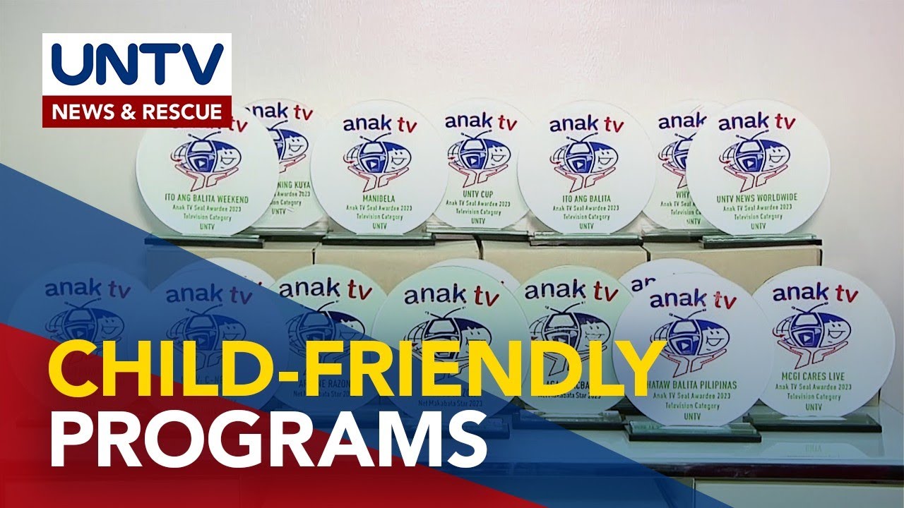 UNTV bags 17 Anak TV Seal Award for child-friendly programs - YouTube