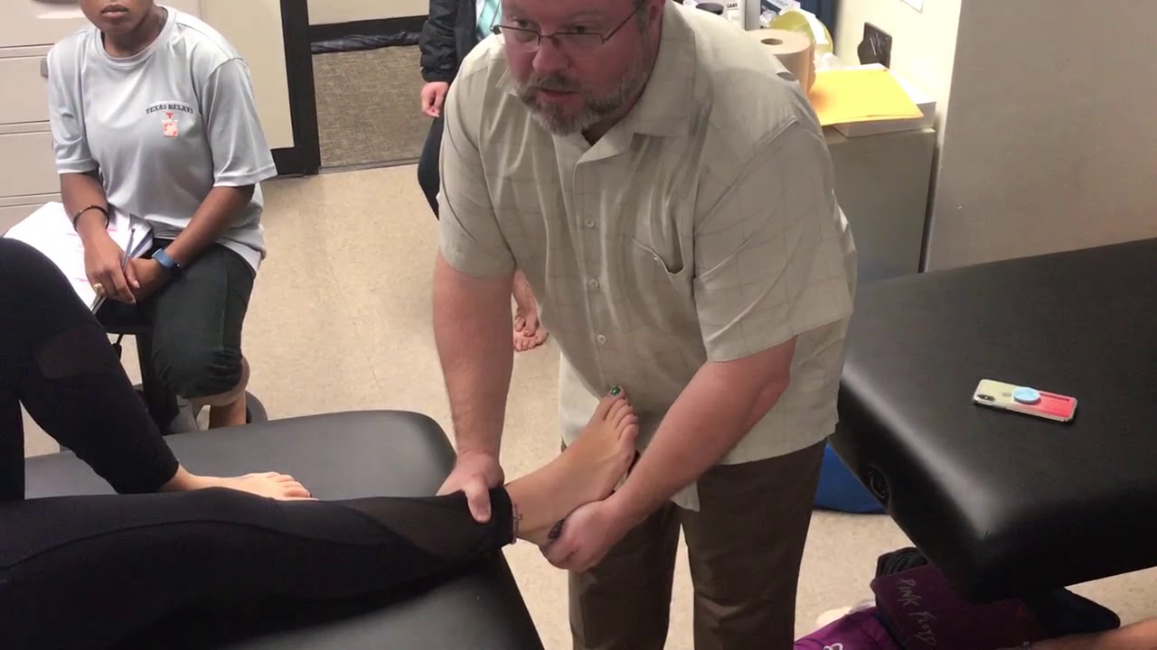 Subtalar Medial Glide - YouTube