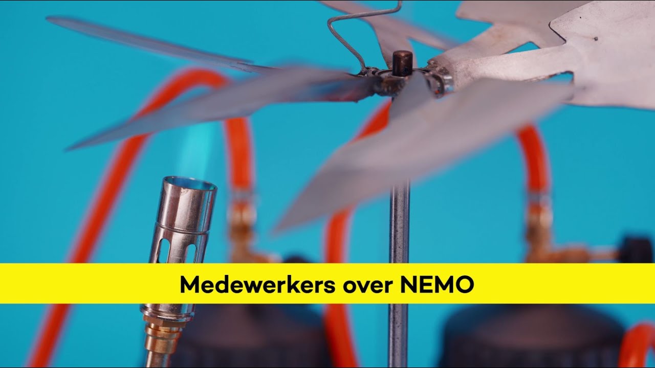 Medewerkers over NEMO Science Museum - YouTube