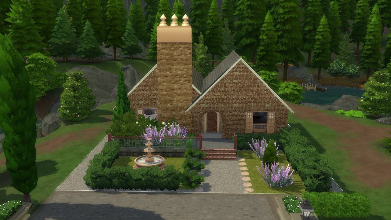 The Sims 4:Spellcasters Home:Speed Build - YouTube