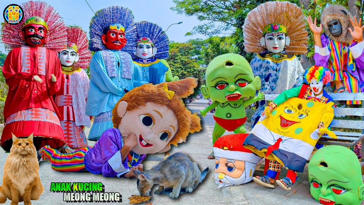 BADUT MAMPANG, BADUT ULANG TAHUN DAN ONDEL ONDEL NGASIH MAKAN ANAK ...