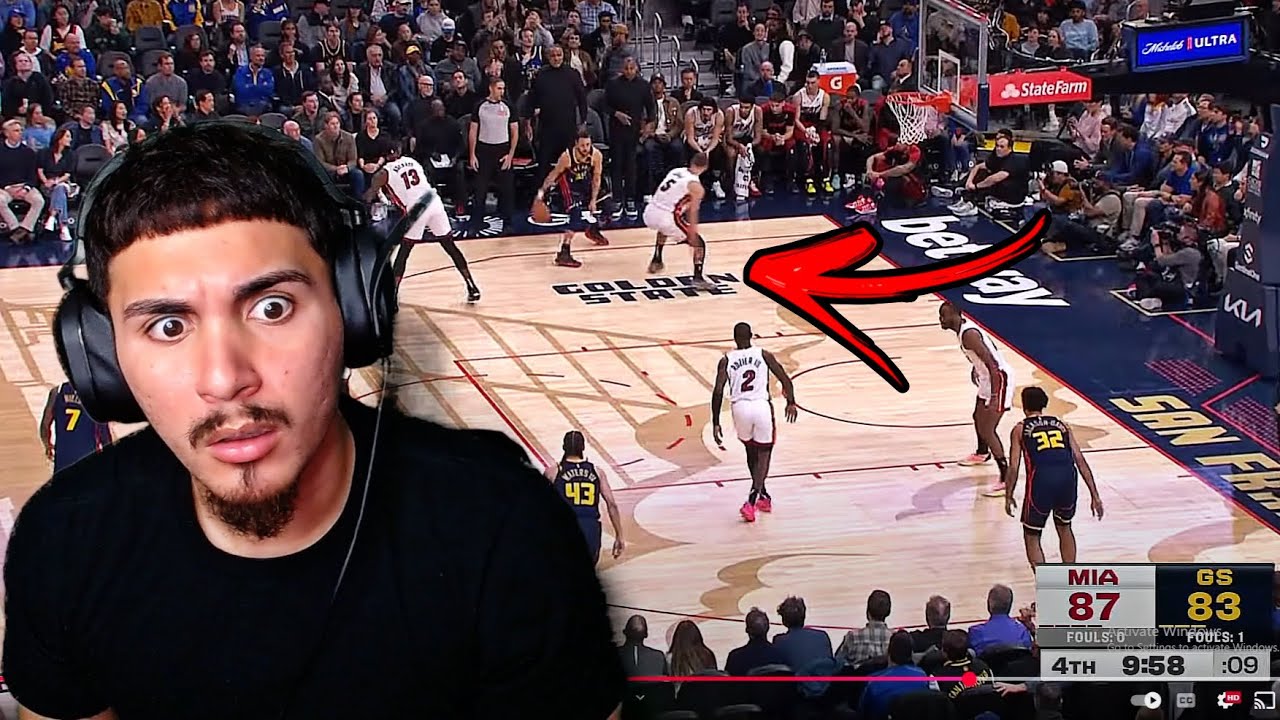 Curry Broke His Ankles... Warriors Hater Reacts To HEAT at WARRIORS ...