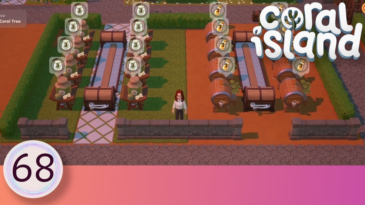 Researching the Sturdy Computer and Farm Layout! - Coral Island ...