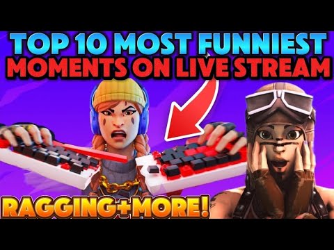 TOP 10 MOST FUNNIEST MOMENTS 🔴LIVE ON STREAM!... - YouTube