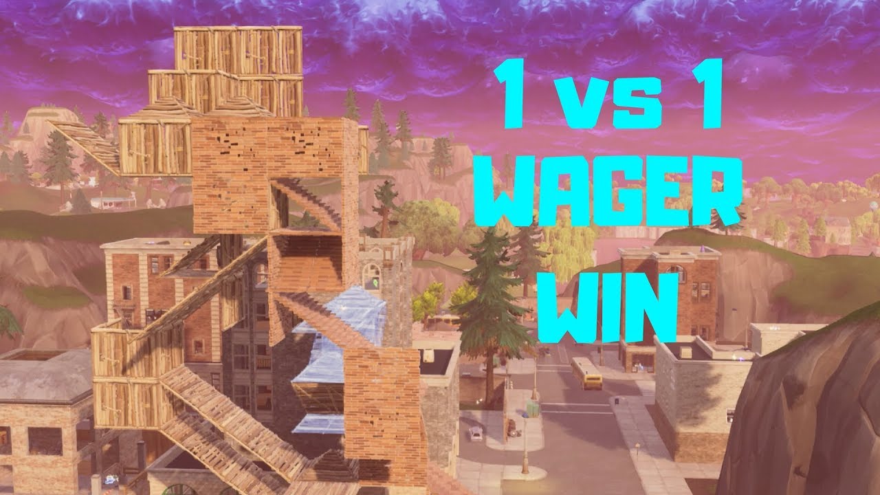 1vs1 PLAYGROUND Wager! Fortnite Battle Royale - YouTube