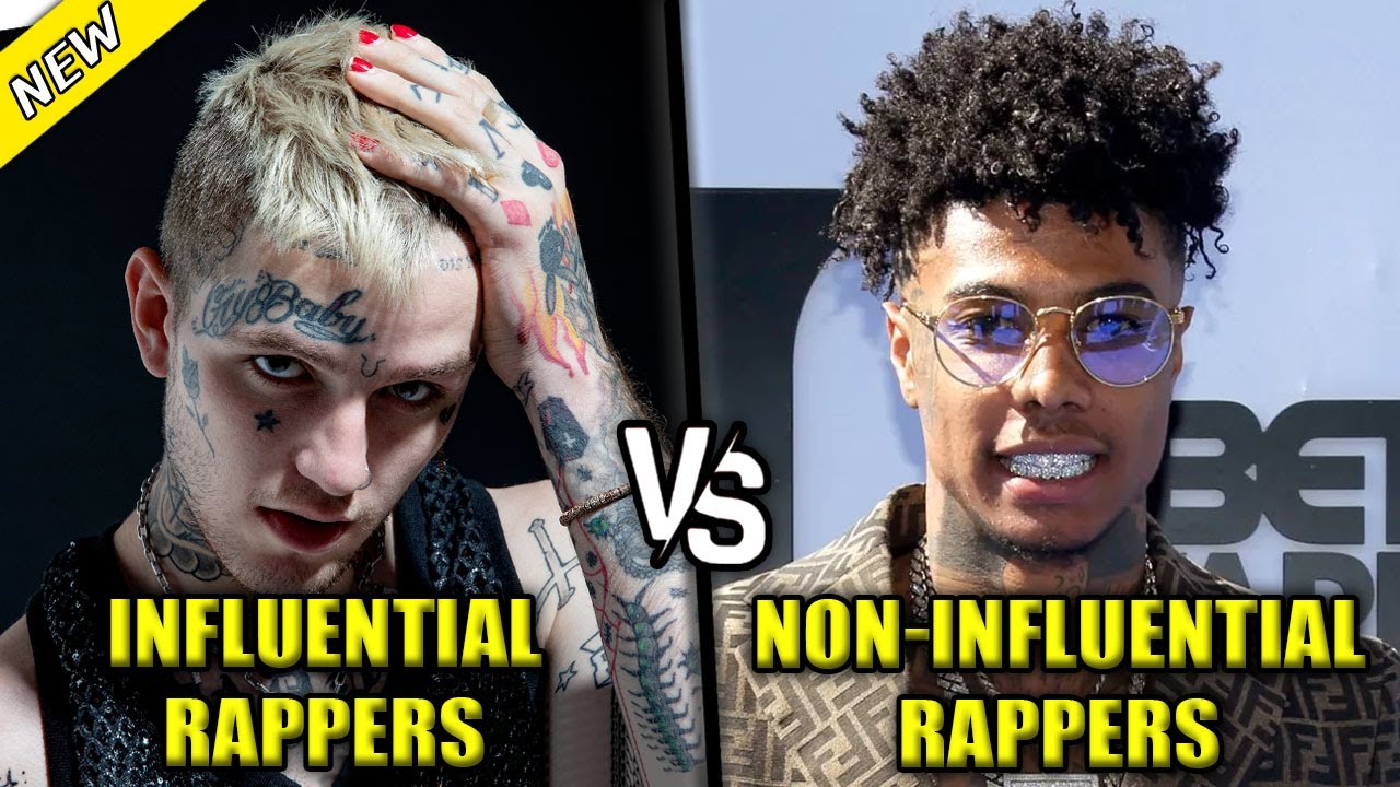 INFLUENTIAL RAPPERS VS NON INFLUENTIAL RAPPERS - YouTube