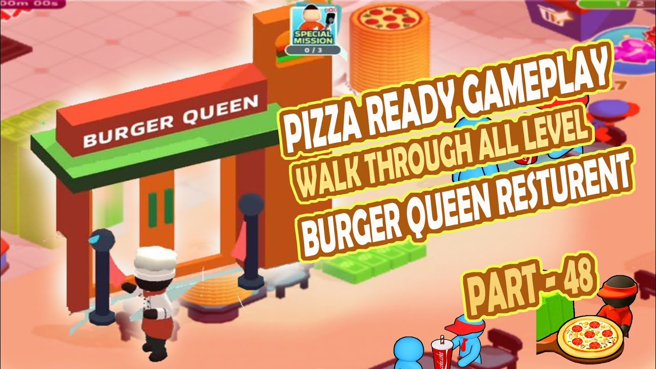 Burger Queen Restaurant Upgrade| Team Upgrade & Level Up | Pizza Ready ...
