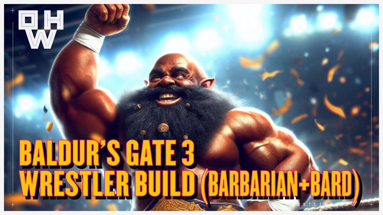 Wrestler Build in Baldur's Gate 3 - YouTube