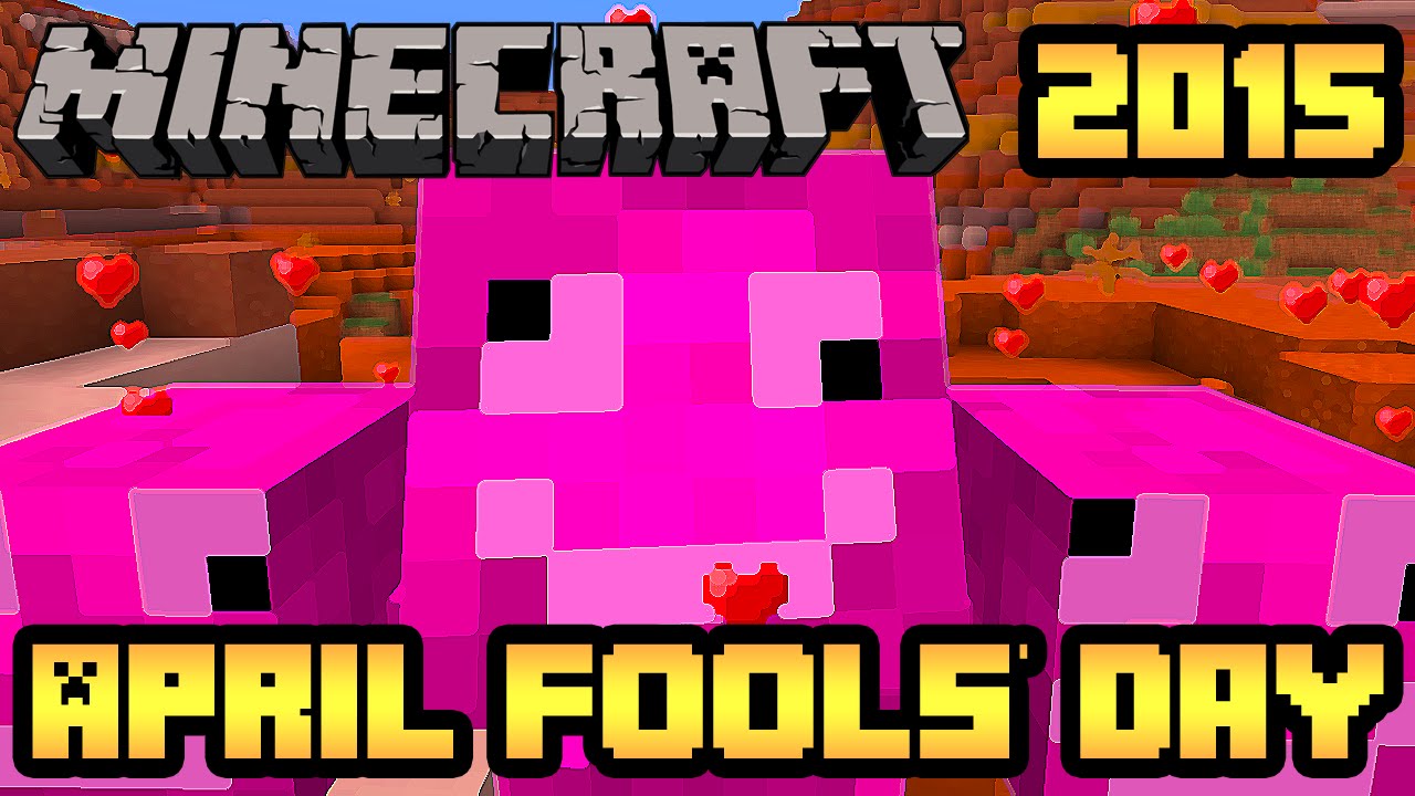 Tackle⁴⁸²⁶ Minecraft April Fool (เมษาโกหก) 2015 [15w14a] - YouTube