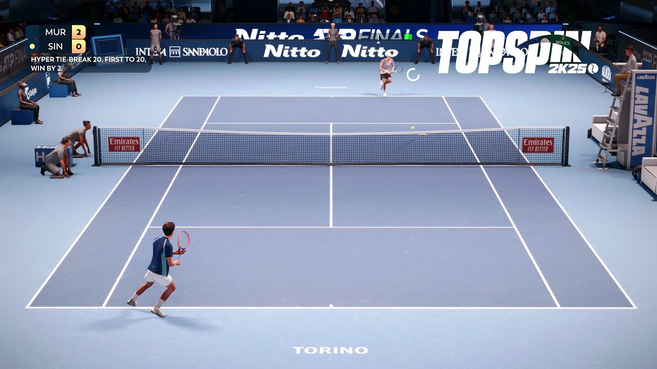 Top Spin 2K25 - Andy Murray Vs Jannik Sinner I HYPER TIE BREAK I Nitto ...