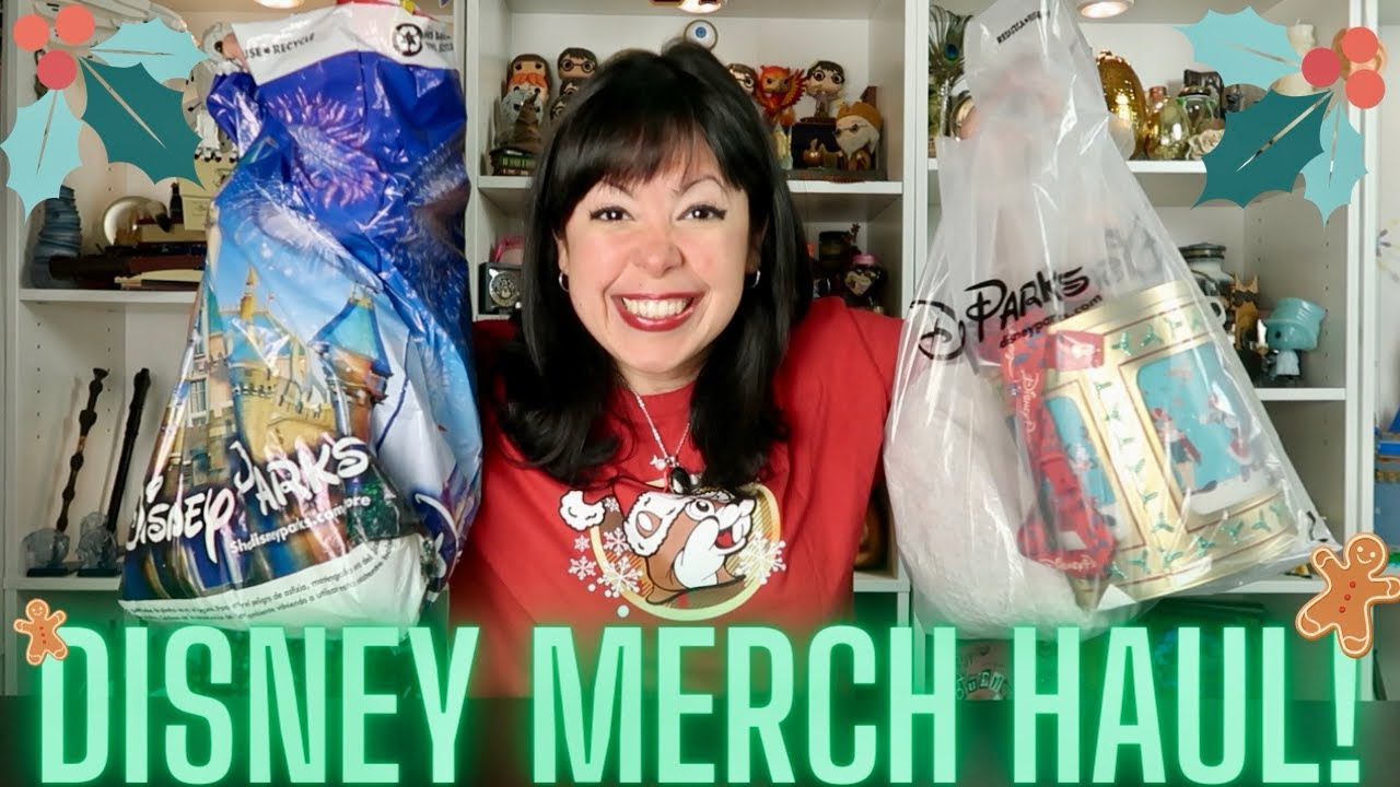 NEW DISNEY MERCH HAUL! | Christmas Edition | December 2023🎄 - YouTube