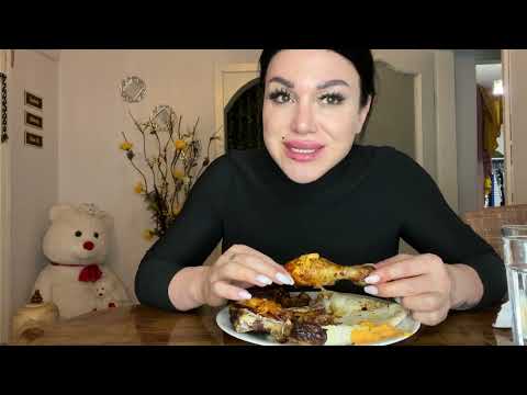 Tavuk baget 🍗 (mukbang)
