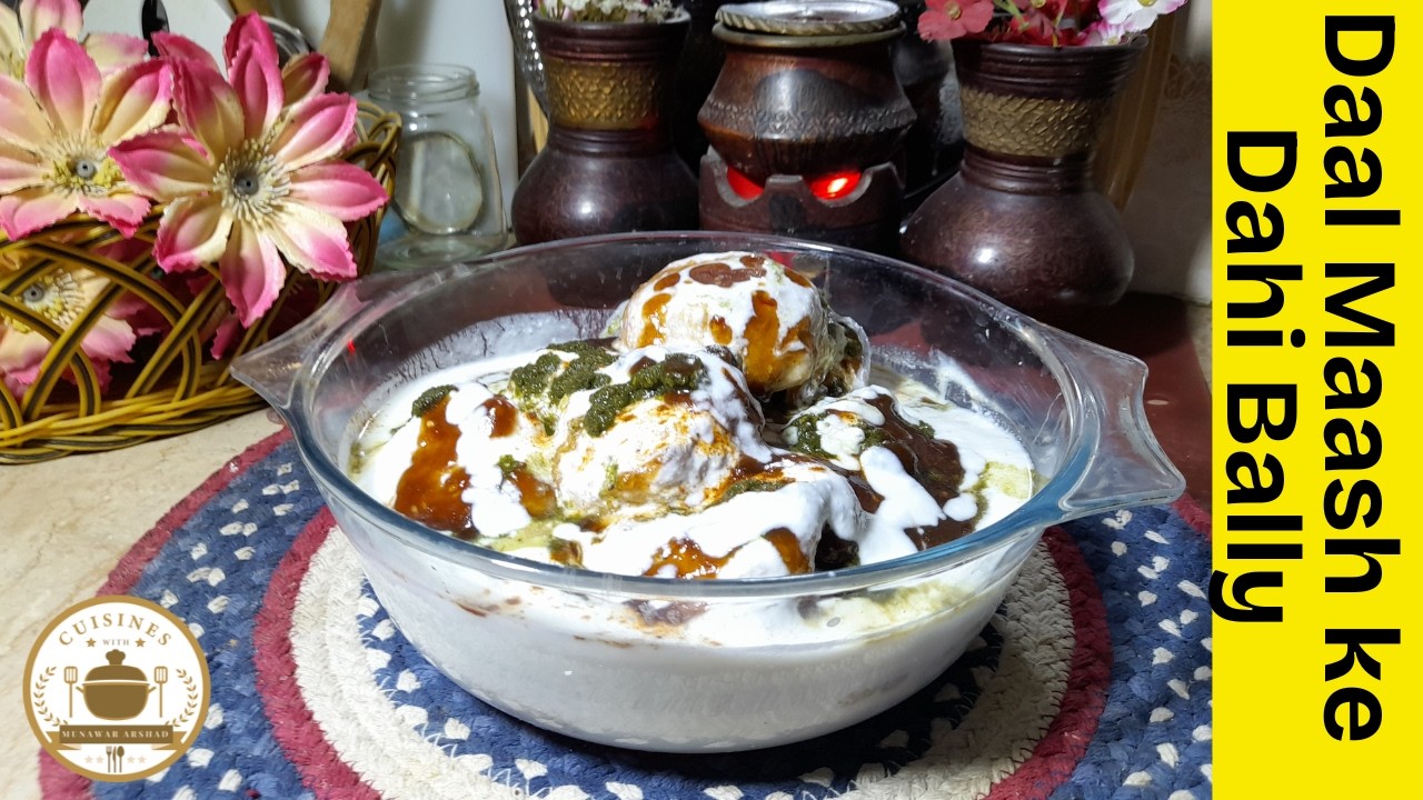 Daal Maash ke Dahi Bally | Soft & Smooth bally Recipe - YouTube