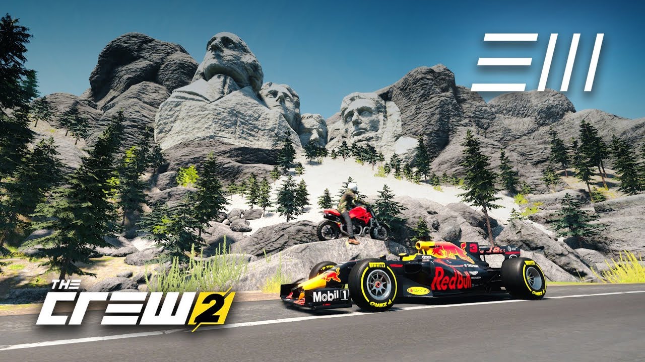 The Crew 2 - F1 Car vs Ducati Motorbike | Fastest to Mount Rushmore ...