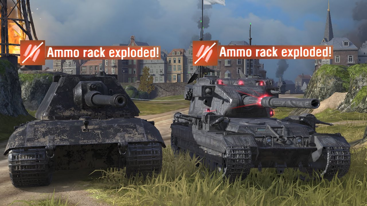 Ammo rack Compilation with Different Tanks (Part 11) - WOT B - YouTube