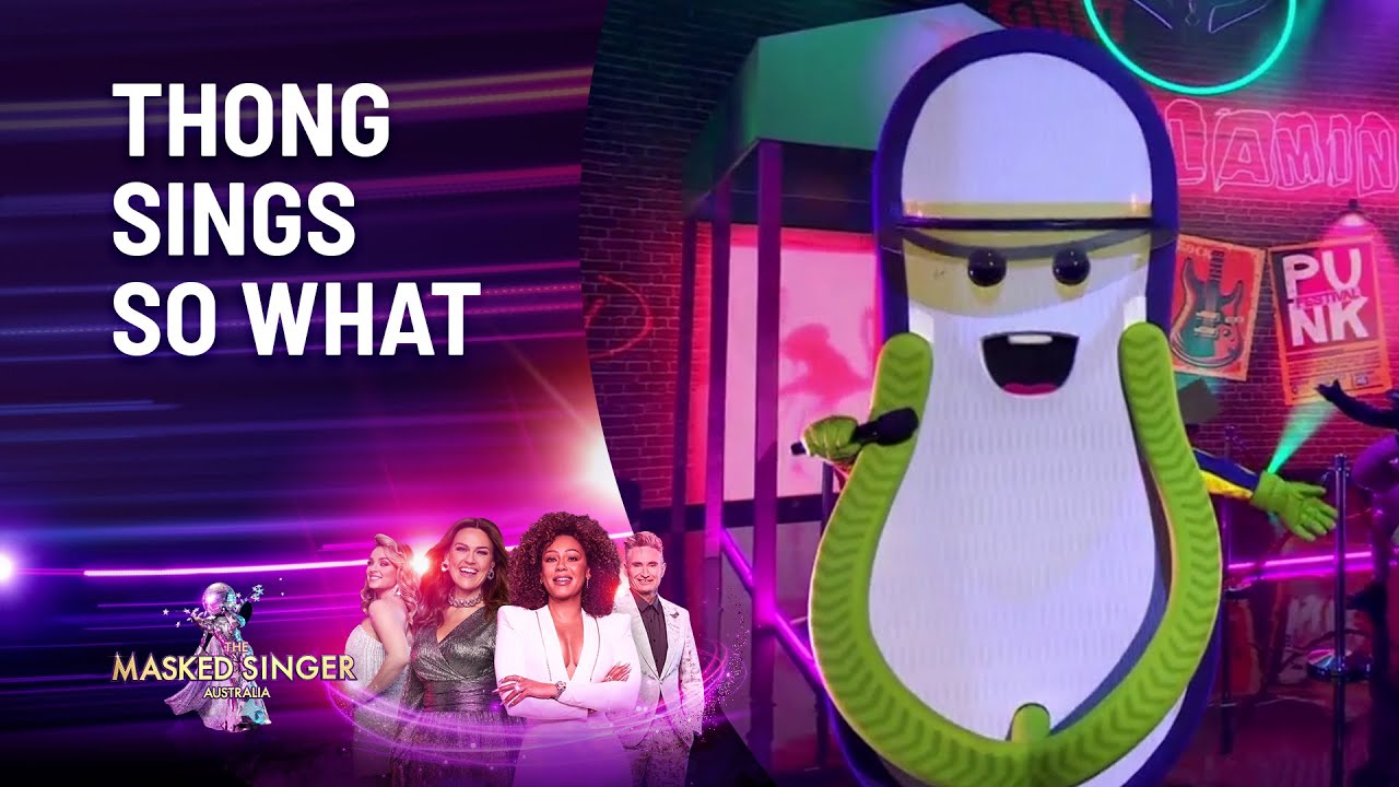Thong's 'So What' Performance - Season 4 | The Masked Singer Australia ...