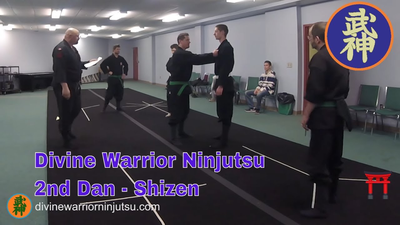 Ninjutsu, 2nd Dan - 117.144 - Shizen - YouTube