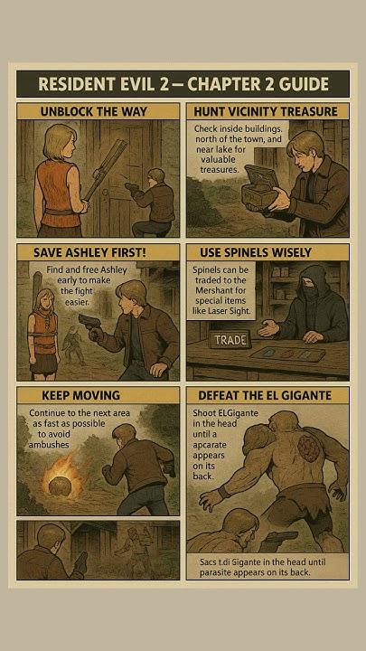 Chapter 2 Guide -Resident Evil 4 #residentevil #gaming - YouTube